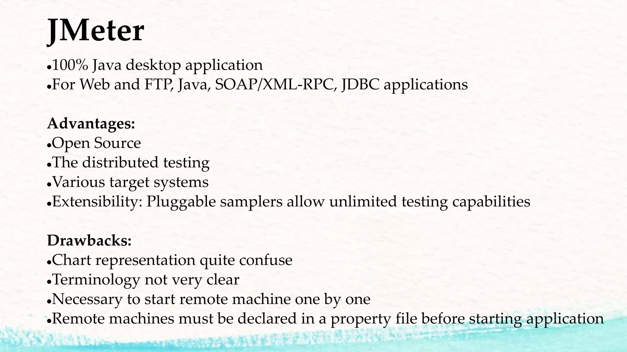 QSpiders - Presentation JMeter | PPT