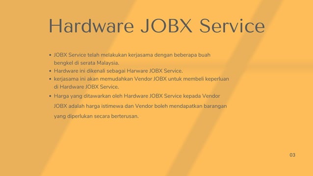 presentation jobx gig platform di malaysia | PPT
