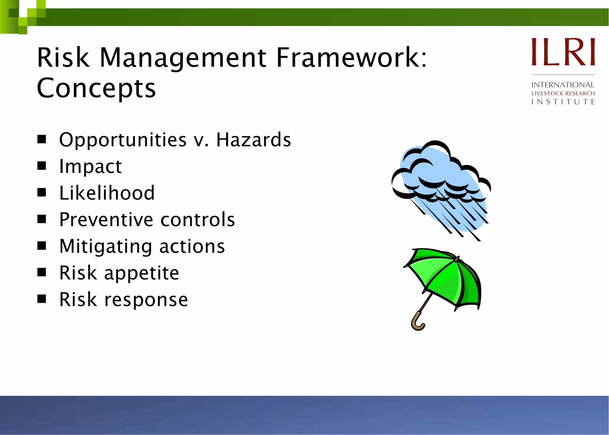 Risk management: Principles, methodologies and techniques | PPT