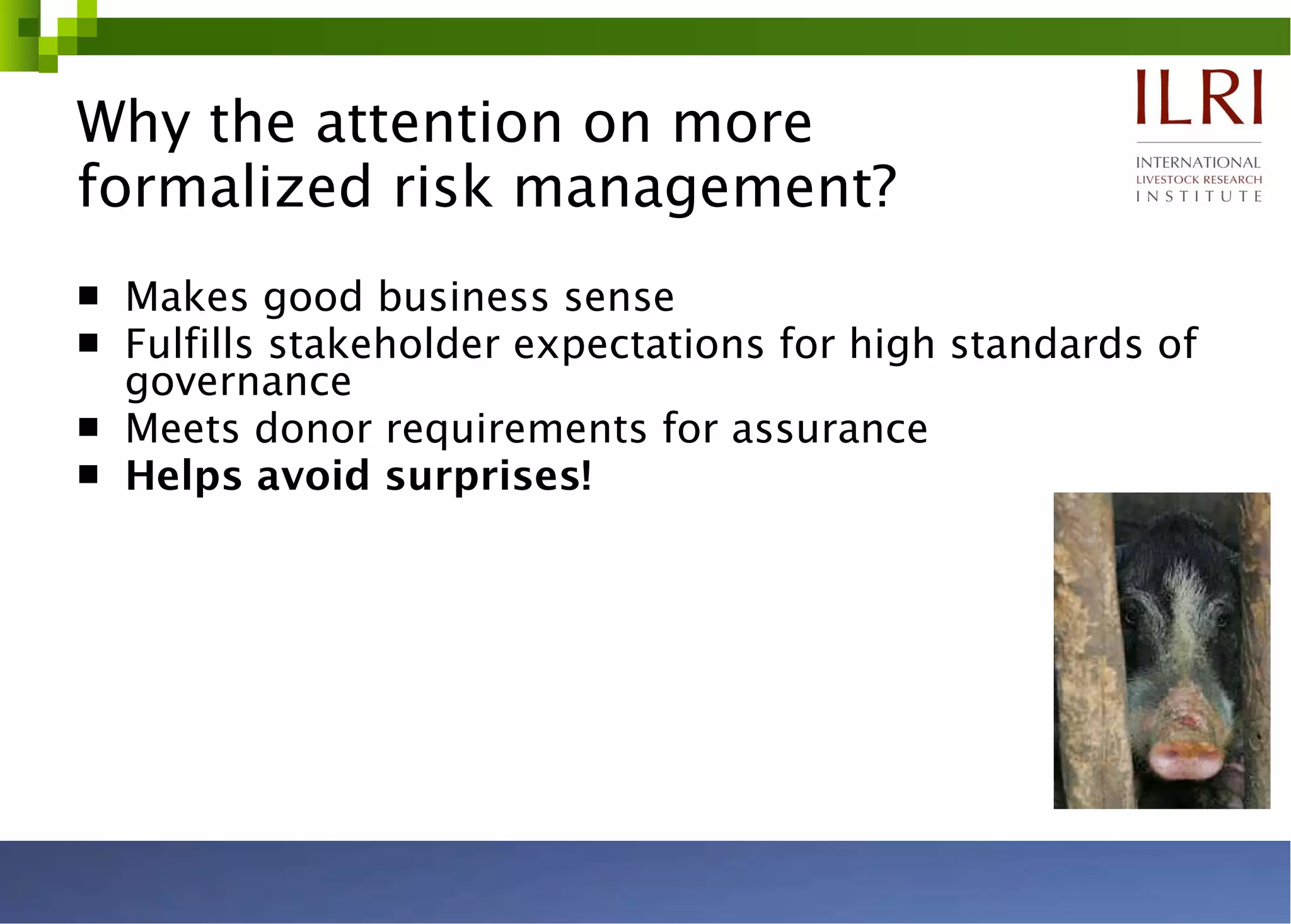 Risk management: Principles, methodologies and techniques | PPT