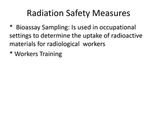 DEPARTMENT OF INDUSTRIAL CHEMISTRY/PETROCHEMICAL A SEMINAR ONRADIATION ...