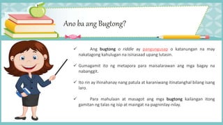 Bugtong | PPTX