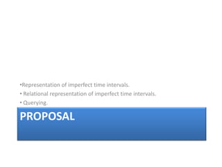 A possibilistic Valid Time Model | PPT