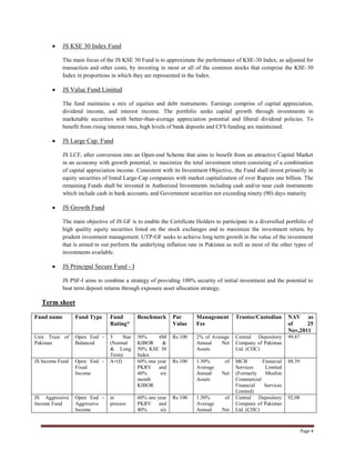 Presentation Js Investment Fund | DOCX