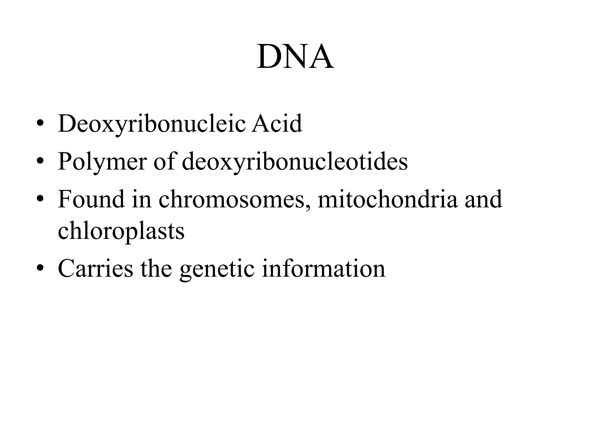 DNA RNA PROTEIN Central Dogma | PPTX