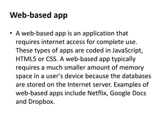Gadget and apps in computing | PPTX