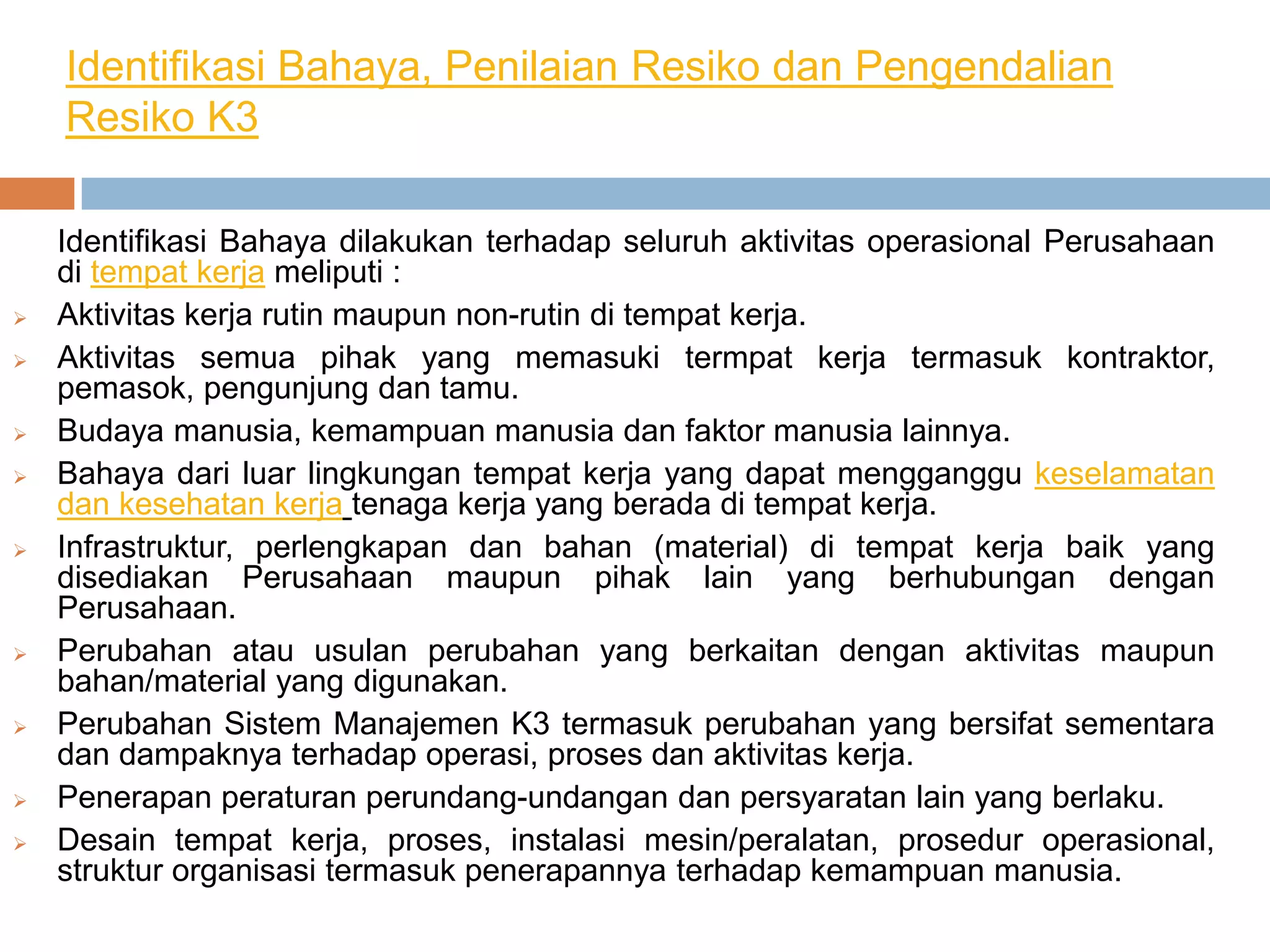 Presentation K3 ( PPT Kesehatan Keselamatan Kerja ) | PPTX