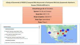 Donanemab (LY3002813) clinical trial- Phase 3 | PPTX