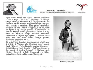 Presentation karl gega | PDF