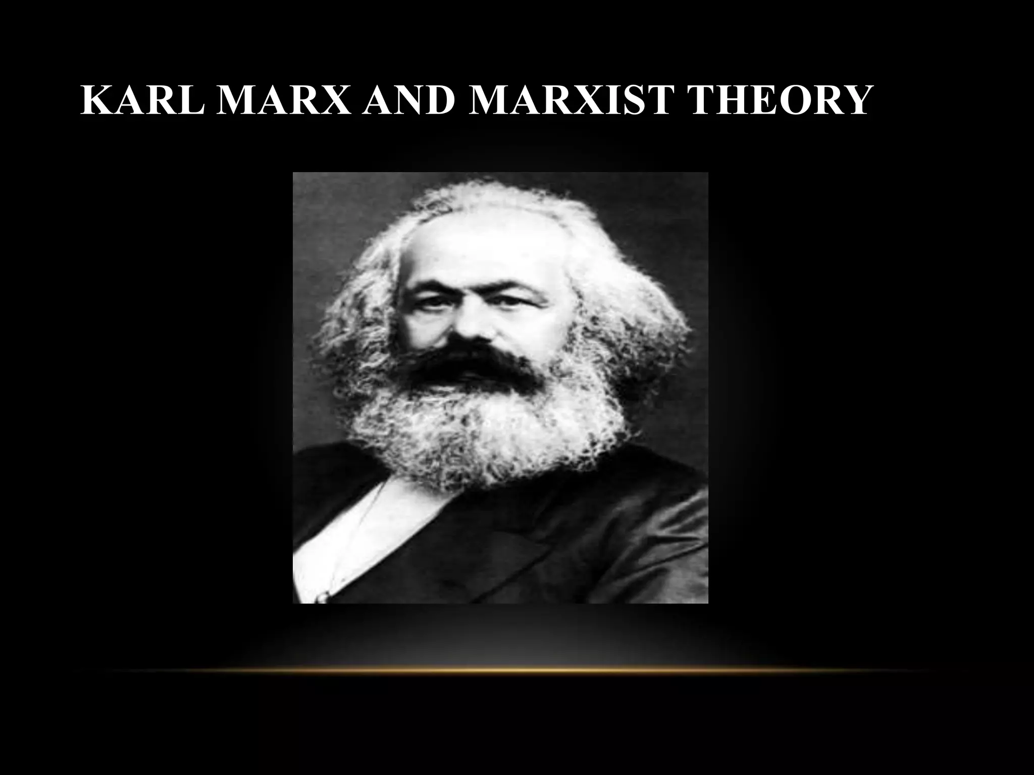 Presentation, karl marx | PPTX