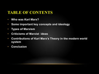 Presentation, karl marx | PPTX