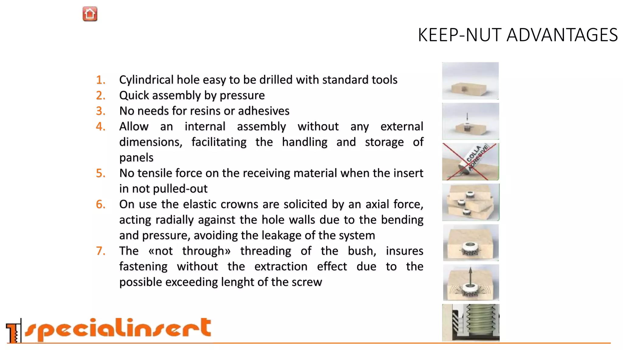 Presentation keep nut specialinsert - 2018 linkedin | PPT | Free Download