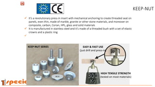 Presentation keep nut specialinsert - 2018 linkedin | PPT