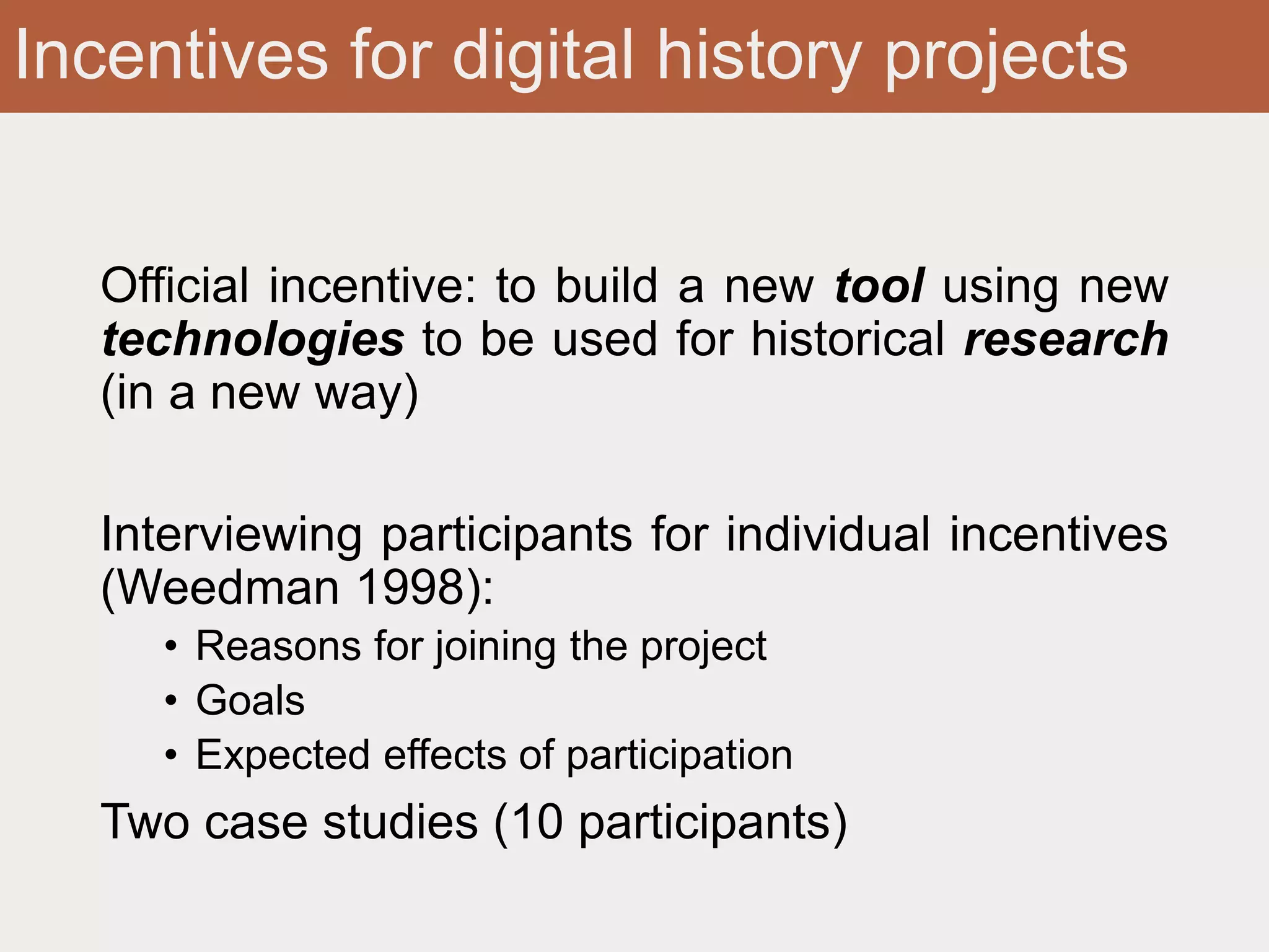 Digital History Projects as Boundary Objects | PPTX