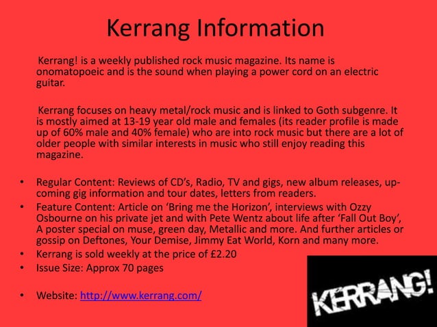 Presentation kerrang annotation | PPTX