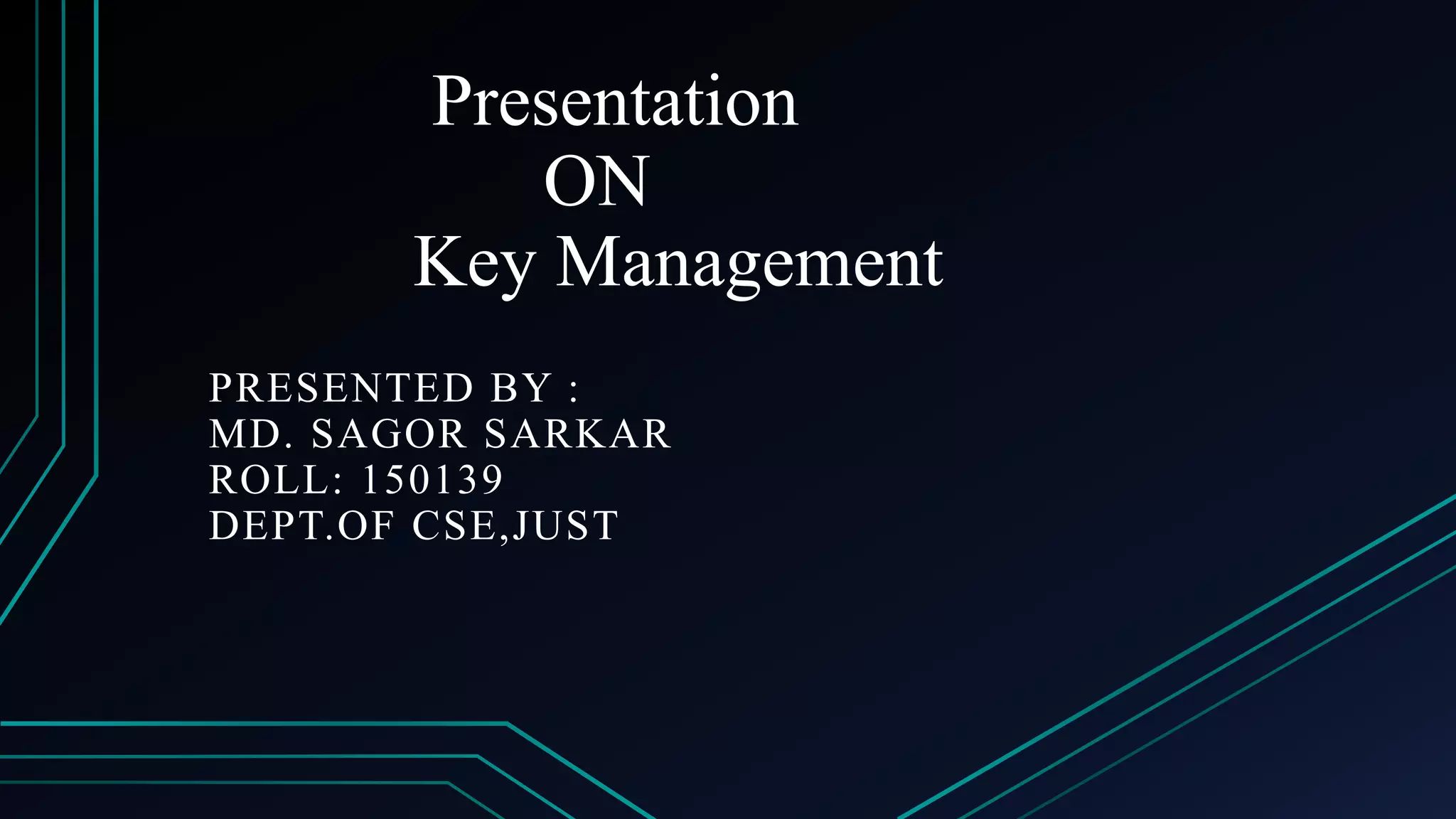 Key management | PPTX