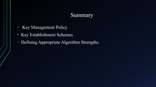 Key management | PPTX