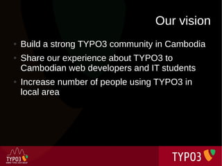 Khmer TYPO3 User Group | PDF