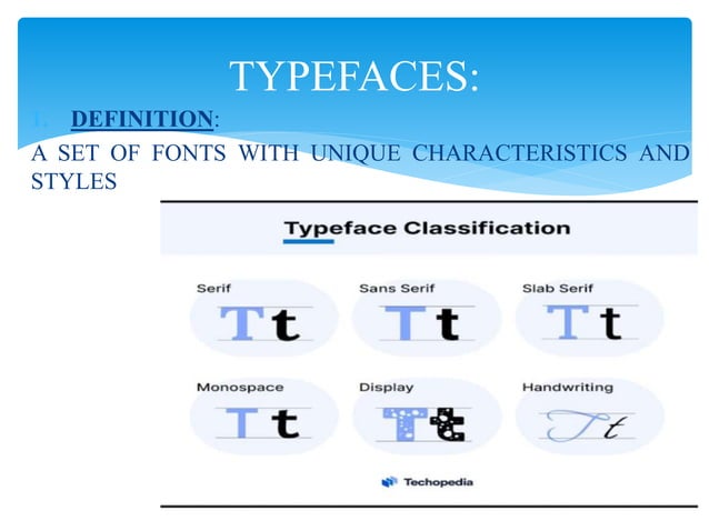 Layout Template and Typefaces: Definitions, principles, techniques | PPT