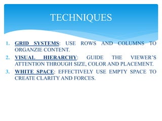 Layout Template and Typefaces: Definitions, principles, techniques ...