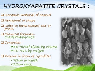 Hypomineralised structure of enamel | PPTX