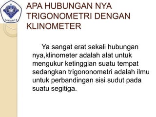 Presentation klinometer | PPTX