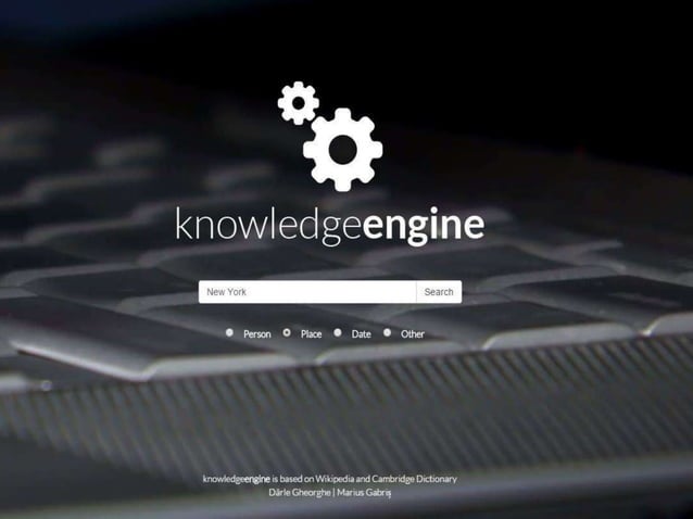 Presentation knowledgeengine | PPTX