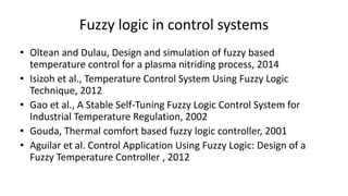 Cooling Water Control System Fuzzy Logic | PPT