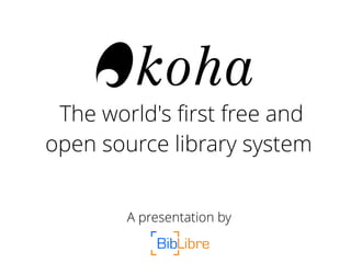 Koha presentation | PPT