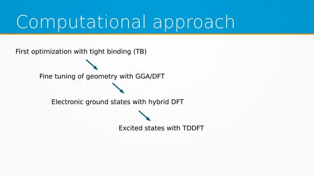 A DFT & TDDFT Study of Hybrid Halide Perovskite Quantum Dots | PDF