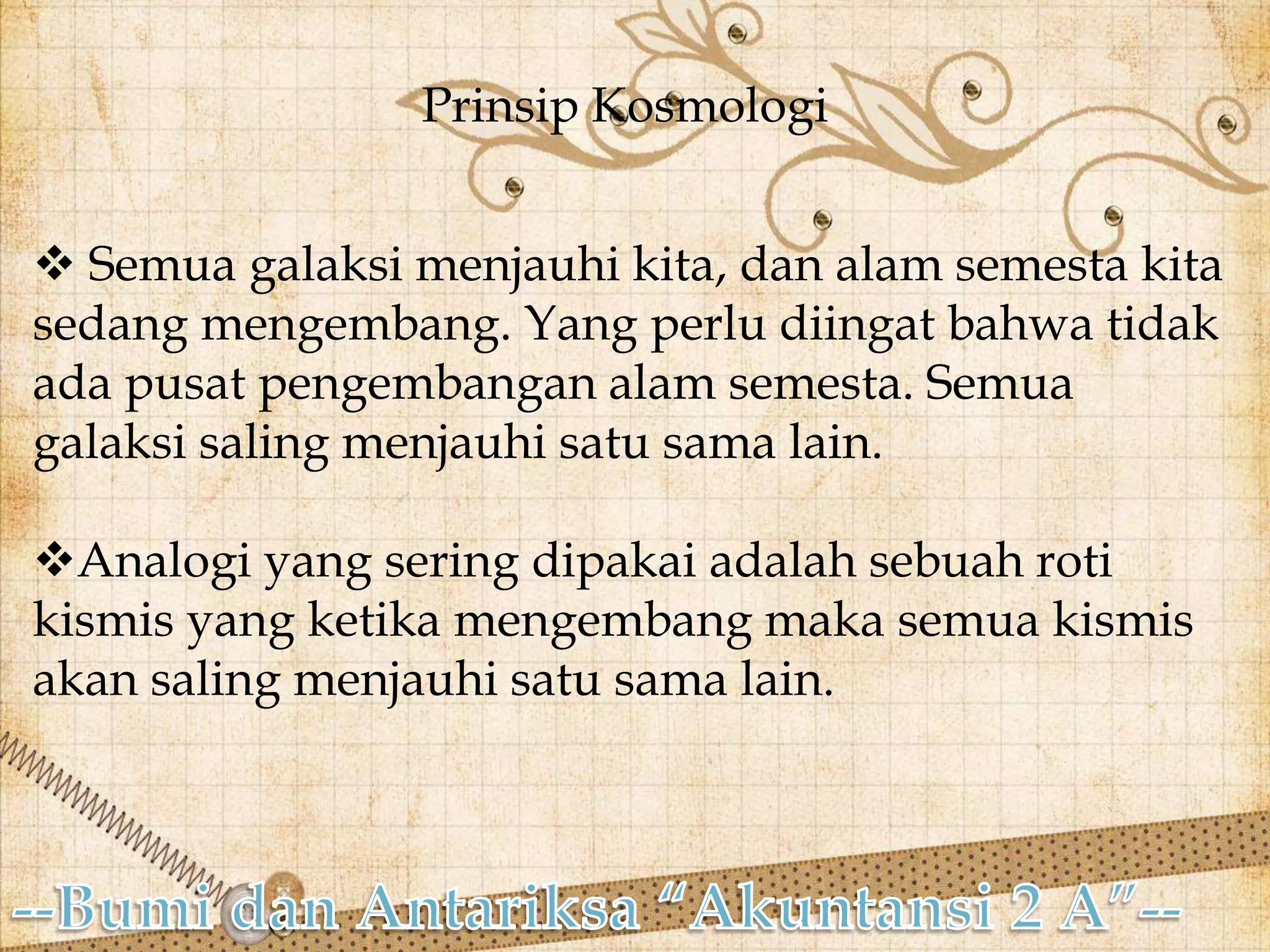 Presentation kosmologi | PPTX