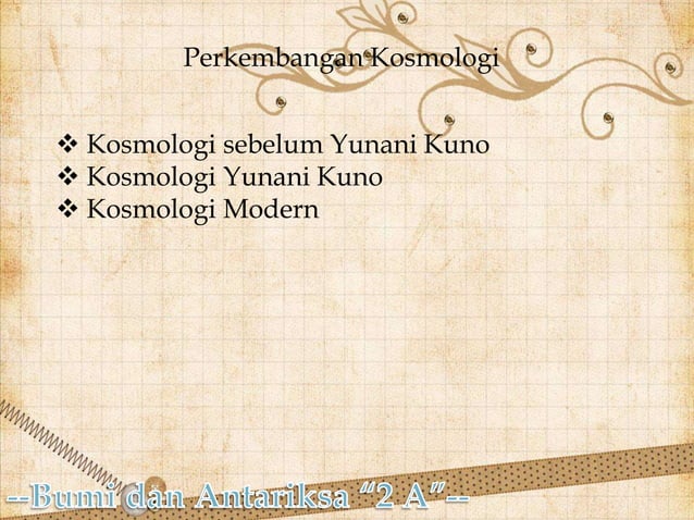 Presentation kosmologi | PPTX