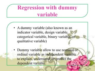 Quantitative Data Analysis: Hypothesis Testing | PPTX