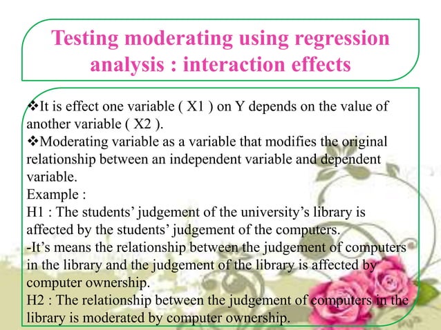 Quantitative Data Analysis Hypothesis Testing Pptx Educational