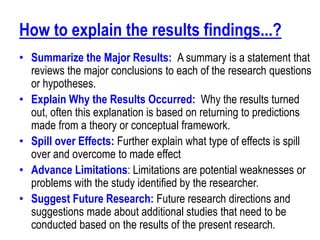 Analysing/Interpreting Quantitative Research | PPTX