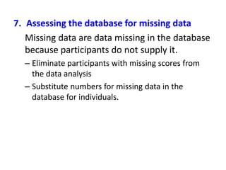 Analysing/Interpreting Quantitative Research | PPTX