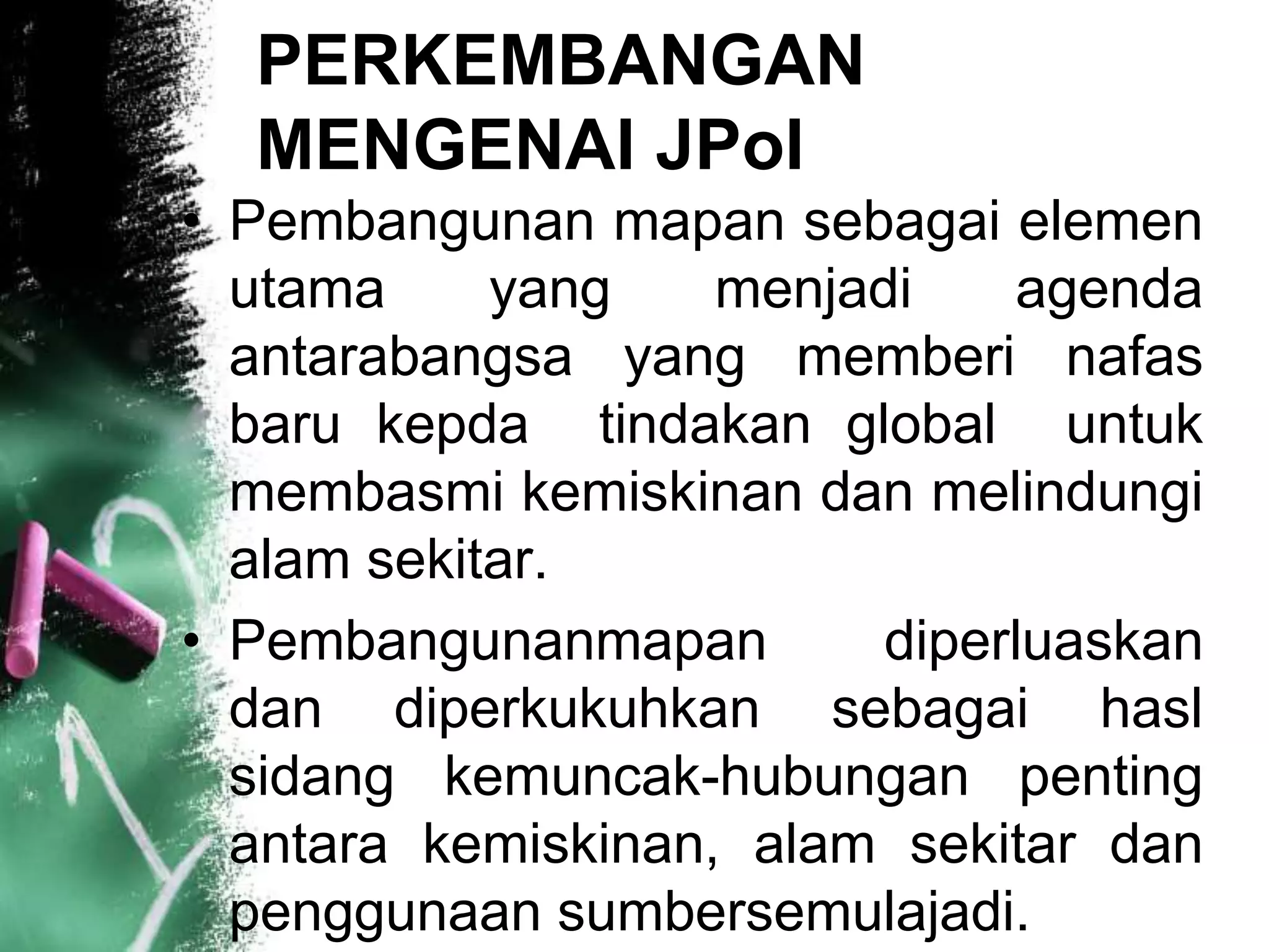 Presentation Mengenai Johannesburg Plan of Implementation | PPTX
