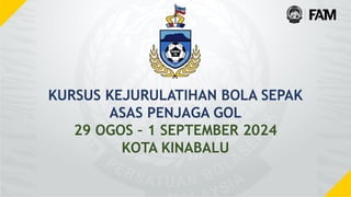 jurulatih bola sepak asas kejurulatihan di | PPT
