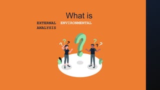 External Environmental Analysis Mata Kuliah Business Strategic and ...