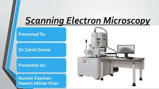 Scanning Electron Microscopy | PPT