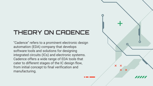 INTRODUCTION ON FULL CUSTOM DESIGN FLOW USING CADENCE 6 EDA | PPTX
