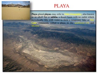 Different Land forms | PPTX