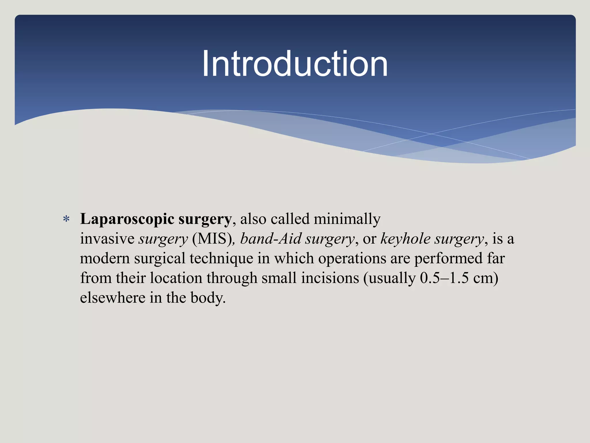 laparoscopy in children | PPTX