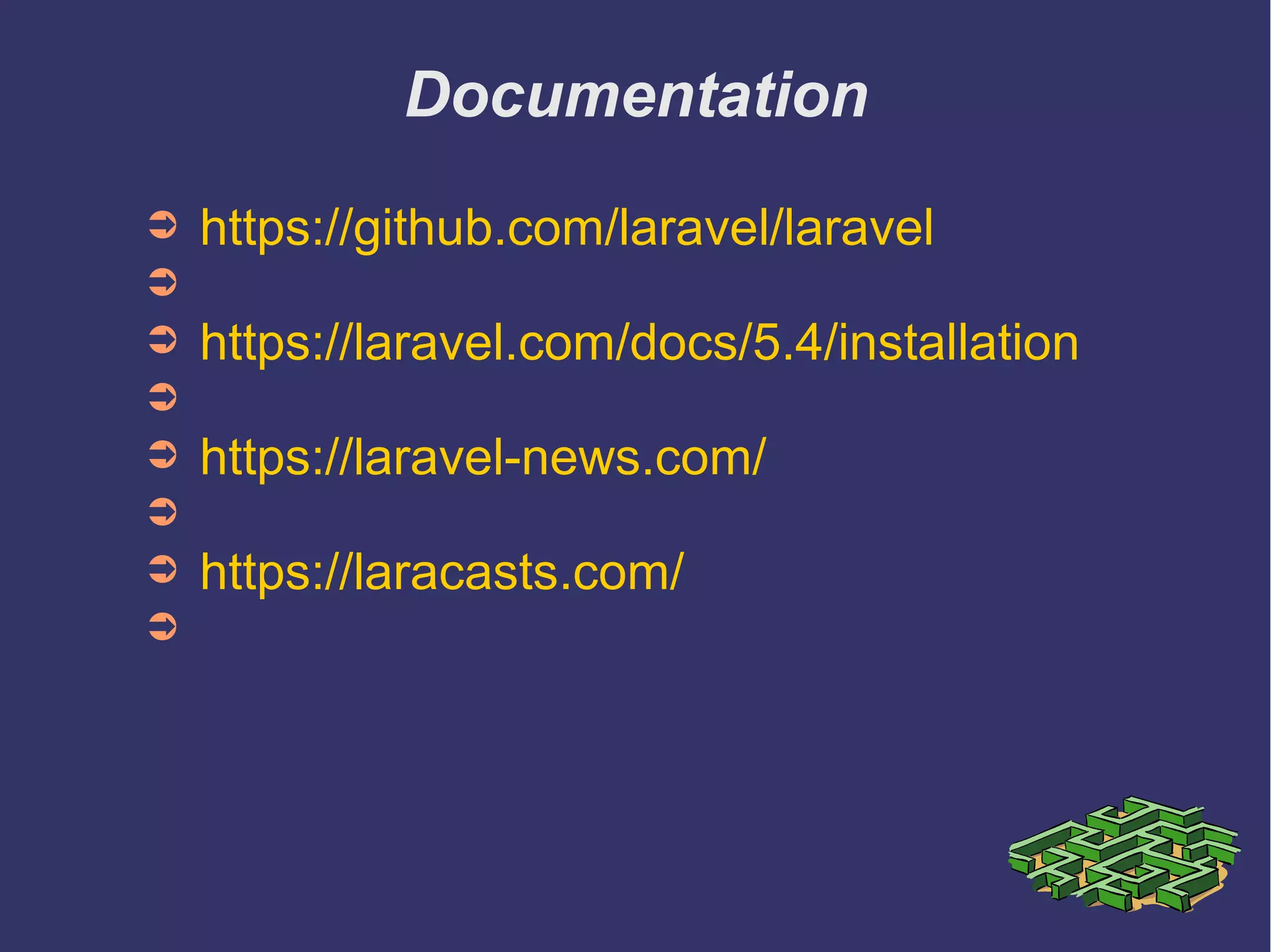Presentation laravel 5 4 | PPT