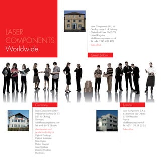 Présentation Laser Components | PDF