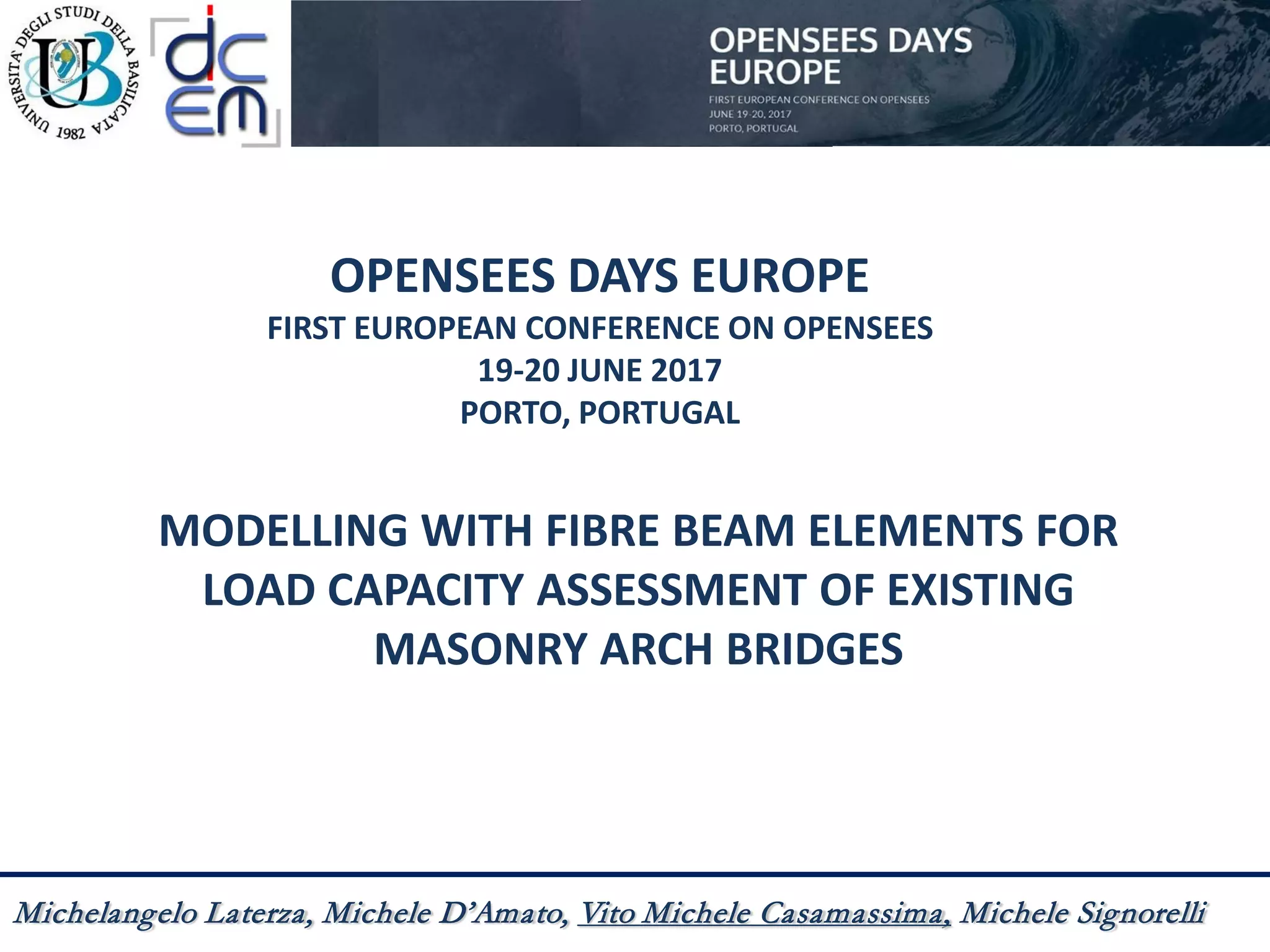 Modelling with fibre beam elements for load capacity assessment of ...