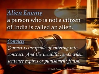 The Competency of the Parties to Contract | PPTX