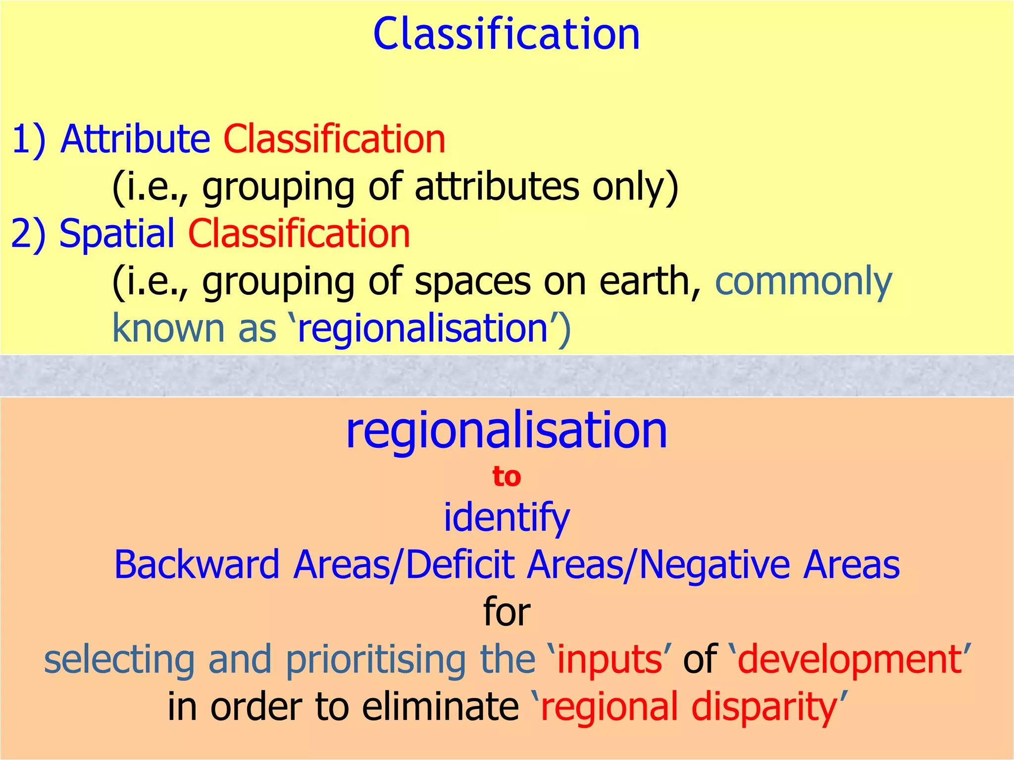 Application of Modern Geographical Tools & Techniques in Planning and ...