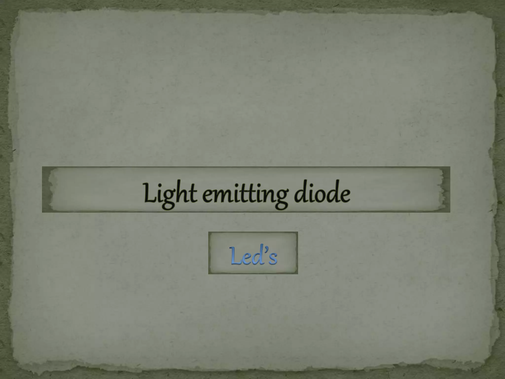 LCD LED PRESENTATION | PPTX