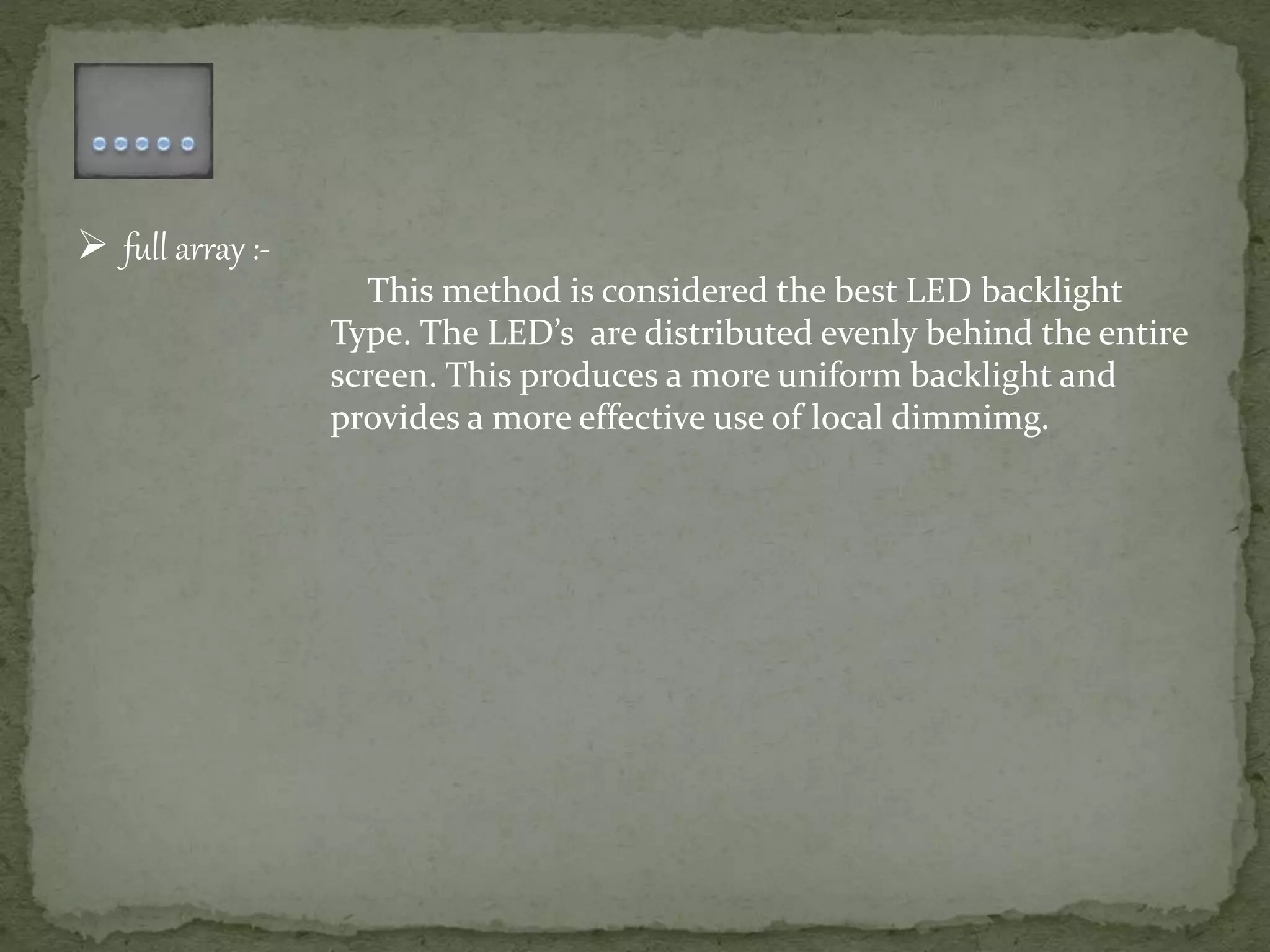 LCD LED PRESENTATION | PPTX